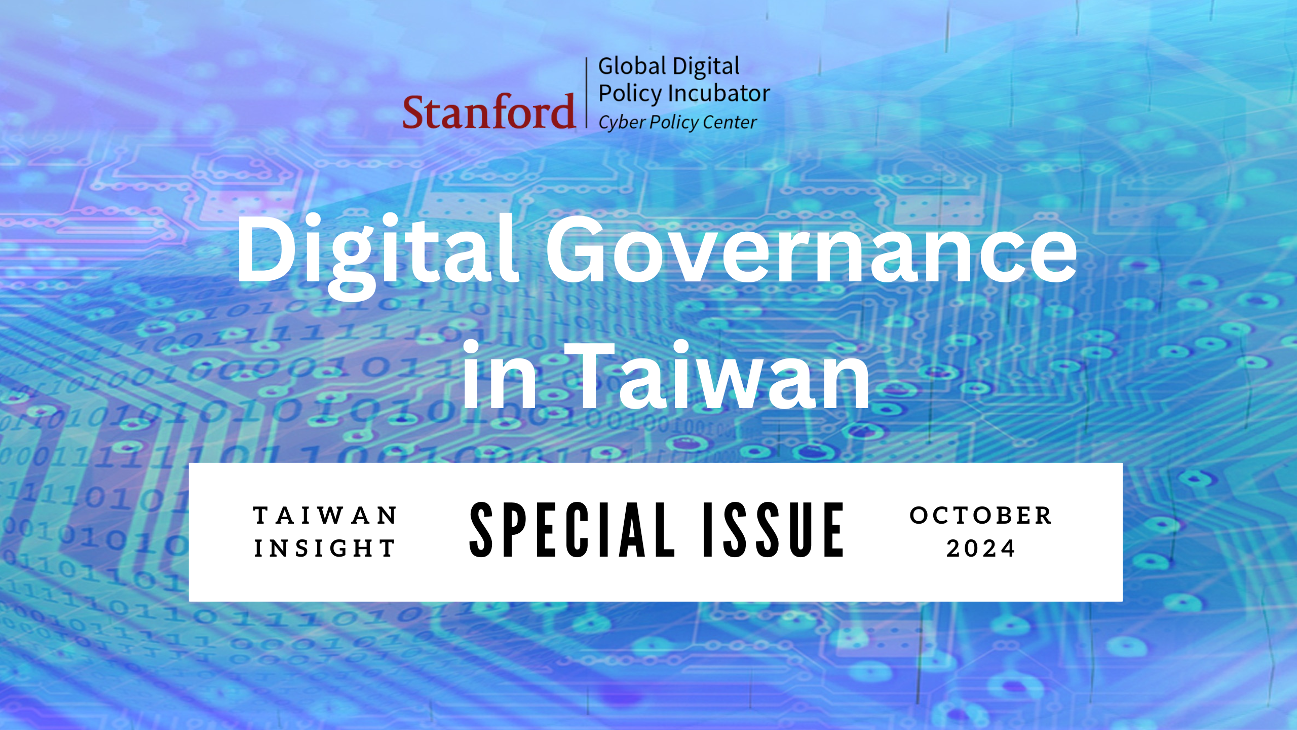 Digital Governance in Taiwan – Taiwan Insight